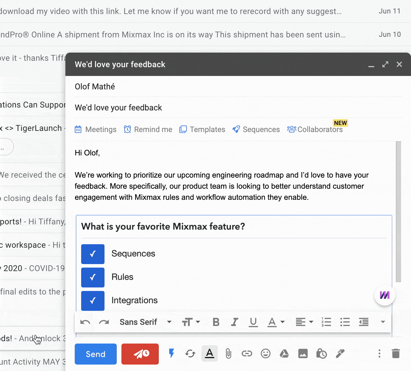 New Mixmax Free Plan: Calendaring & Productivity Tools for Small Teams