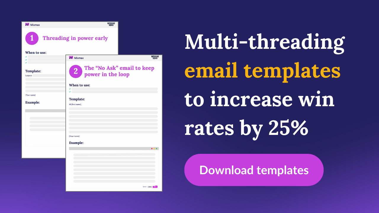 Multithreading sales: The ultimate guide to win more deals | Mixmax