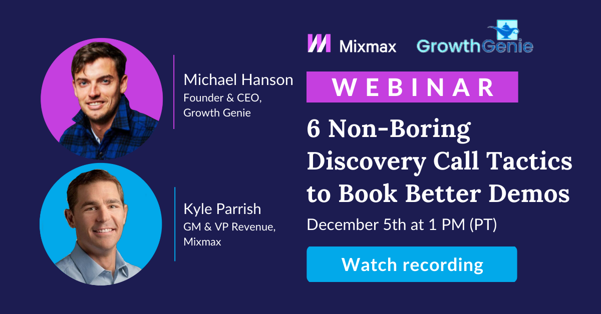 Discovery Call Checklist: 12 Steps for a Strong Sales Discovery | Mixmax