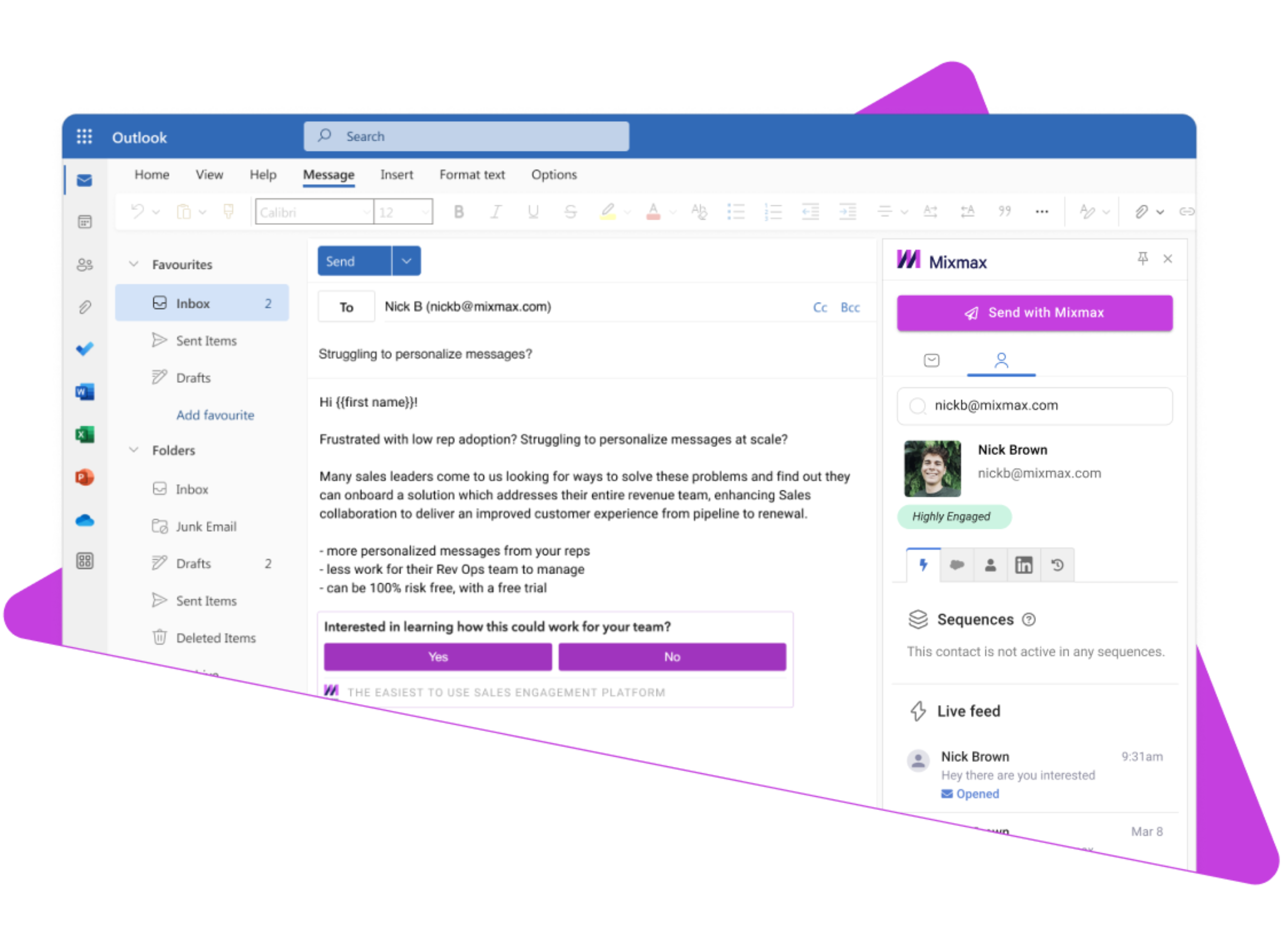 Microsoft Outlook Integration | Mixmax