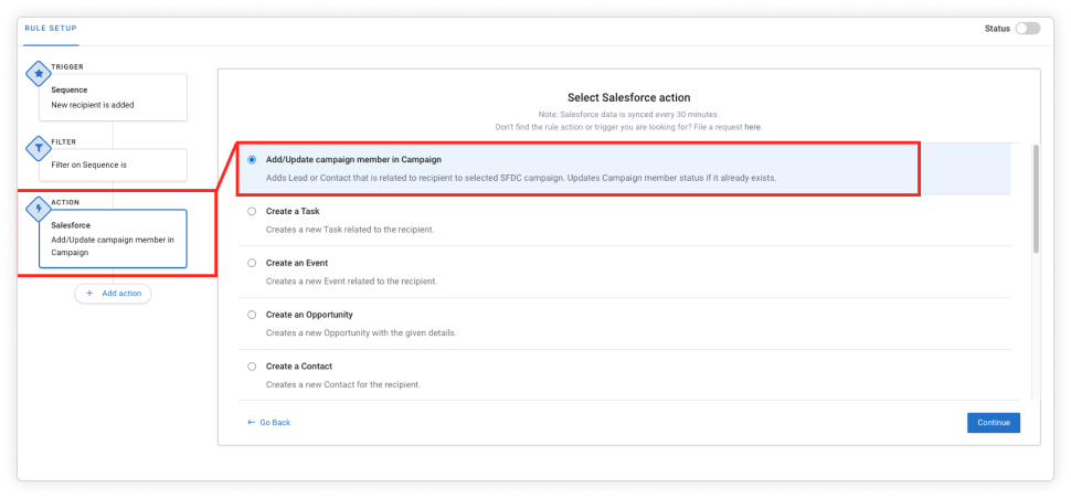 Salesforce Campaign Automation | Mixmax