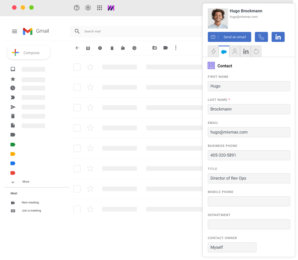 Salesforce Gmail Integration, Sync Your Emails to Salesforce | Mixmax