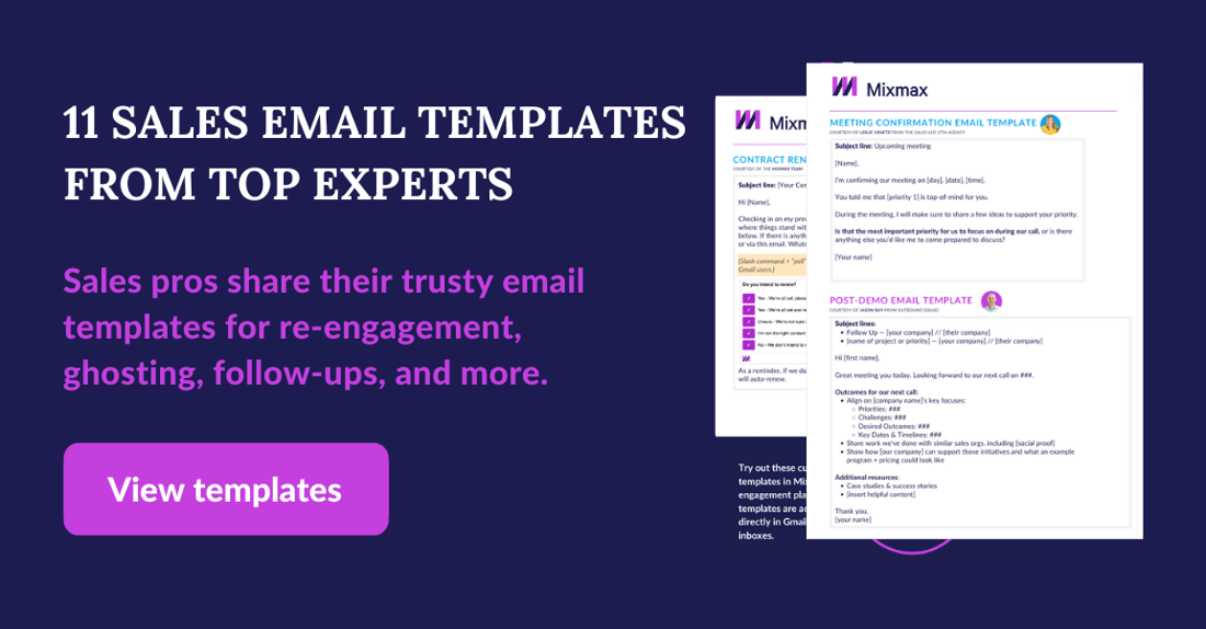 11 Best Sales Emails Examples from Top Pros