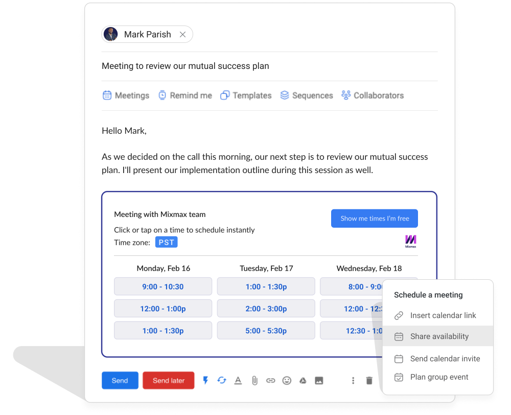 Sales Engagement & Prospecting Platform for Gmail | Mixmax
